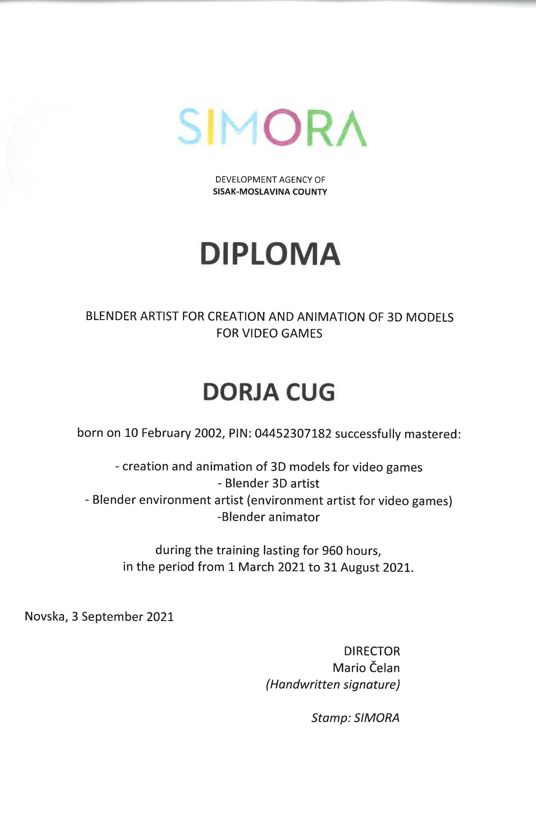 Portfolio | Dorja Cug